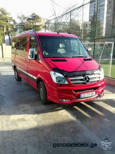 qiravdeba manqana Mercedes Sprinter - Tbilisi gancxadeba - manqanebis ...